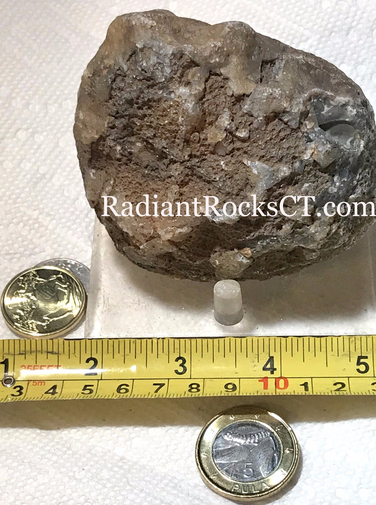 Botswana banded agate nodule 11 oz (310 grams) – Radiant Rocks CT