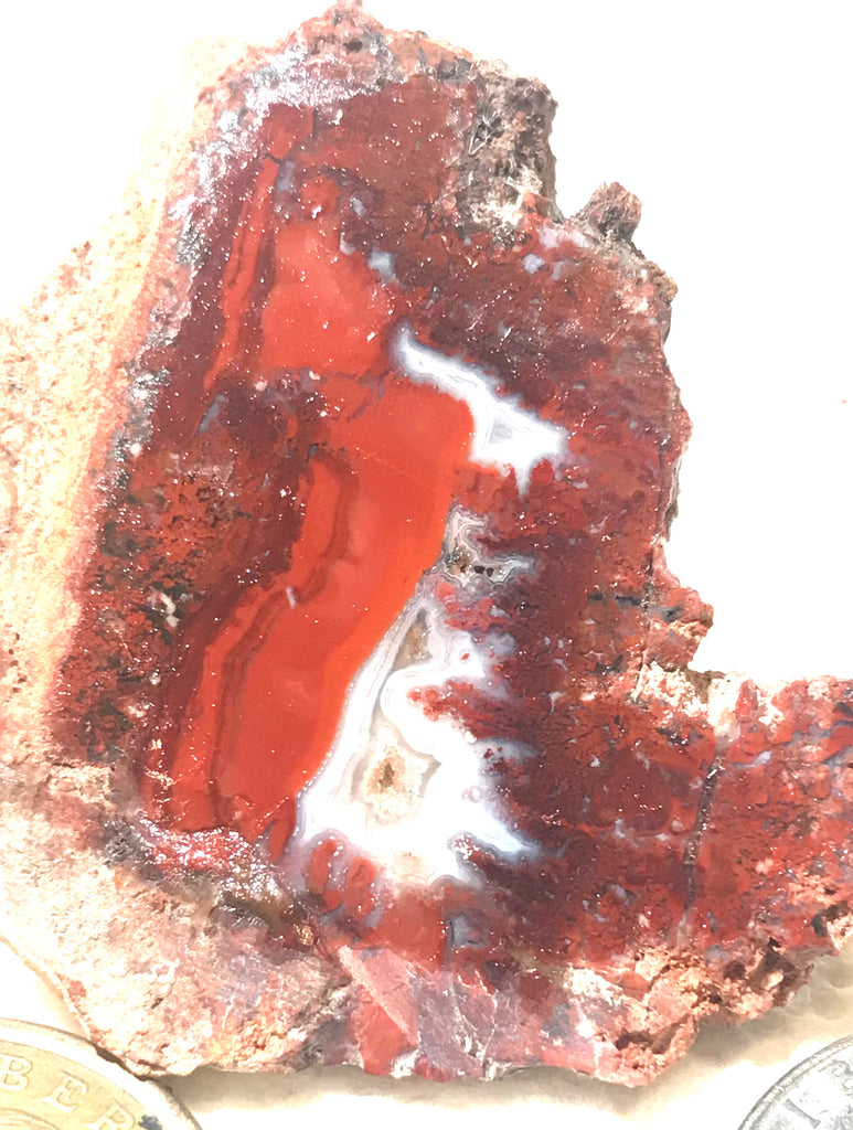 Brenda Agate face cut slab 1.0 oz (30 grams) – Radiant Rocks CT