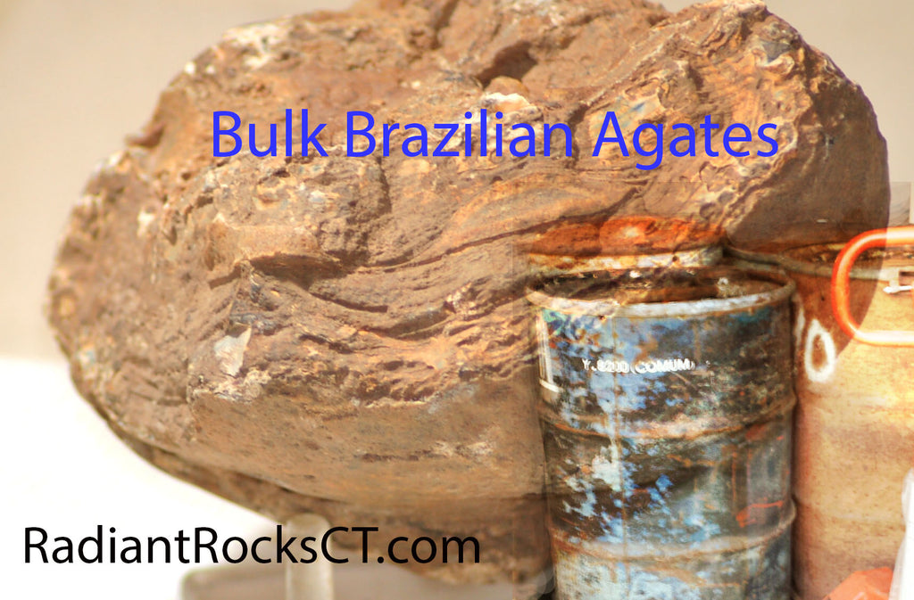 Brazilian Agate Bulk by box or larger quantities – Radiant Rocks CT