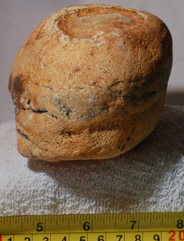 Piranha Brazilian banded Agate rough ~2.1 lbs 958 grams – Radiant Rocks CT